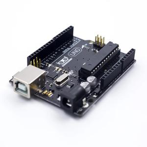 Jual Arduino Uno R3B Black Edition Atmega328P DIP mega16u2 Original ...