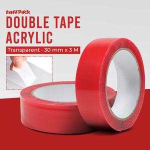 Jual Perekat Double Tape Dua Sisi Acrylic Adhesive Transparent Sticker ...