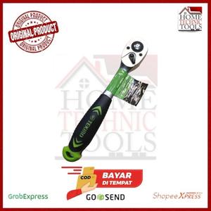 Jual TEKIRO RACHET HANDLE 1/2" X 10" GAGANG KARET HITAM - Jakarta Barat ...