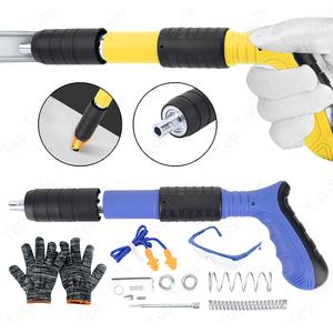 Jual Manual Steel Nail Gun Set Riveting Tool Wall Fastener Metal ...