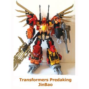 Jual Robot Transformers Combiner Predaking Feral Rex Jinbao Size 45CM W ...