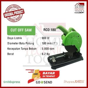 Jual RYU MESIN CUT OFF MINI 7 INCH / RYU RCO180 MESIN POTONG BESI KAYU ...