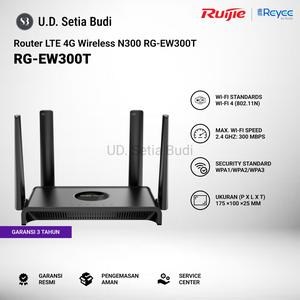 Jual Ruijie Reyee RG-EW300T Router LTE 4G Wireless N300 RG-EW300T ...