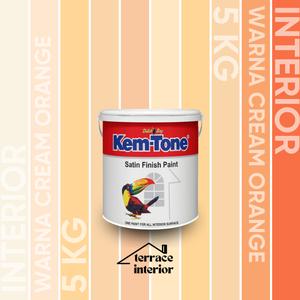 Jual Cat Tembok Kemtone Interior Warna Cream 5 Kg - Custard Cream ...