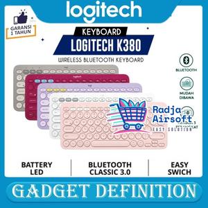 Jual Logitech K380 Keyboard Wireless Bluetooth Multi-Device - Hitam ...