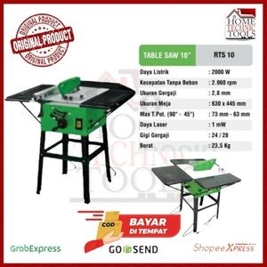 Jual RYU TABLE SAW 10 INCH / MESIN GERGAJI MEJA / CIRCULAR SAW 10 ...