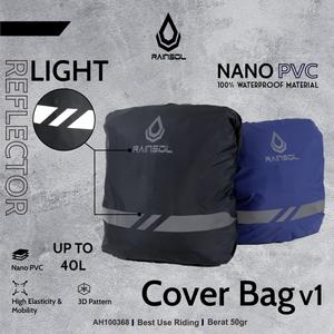 Jual Jas Hujan Tas Ransel Rainsol | Rain Cover Bag v1 | 40 L ...