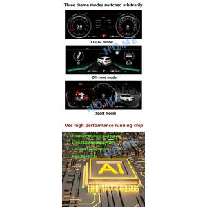 Jual Digital Dashboard Panel Virtual Instrument Cluster Cockpit Lcd ...