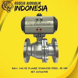 Jual ACTUATOR BALL VALVE STAINLESS FLANGE JIS 10K DOUBLE ACTING SIZE 1 INCH - Jakarta Barat ...