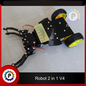 Jual ROBOT 2 IN 1 ROBOT TRANSPORTER + LINE FOLLOWER MICRO V4 - Jakarta ...