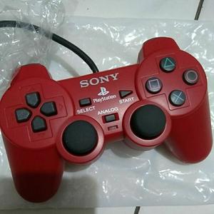 Jual STIK PS2 ORIGINAL RED DOFT NEW OLD STOCK LIMITED EDITION / JOYSTIK ...