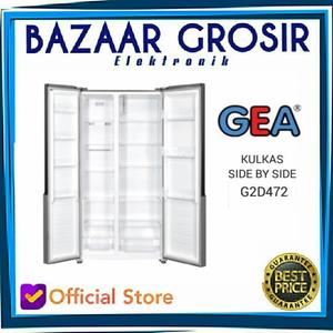 Jual INSTANT! PROMO MURAH KULKAS SIDE BY SIDE GEA IG2D 472 LEMARI ES ...