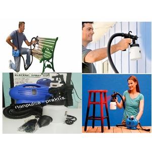 Jual Ninja Tech- Kompresor Semprot Cat Elektrik Air Brush Spray Gun ...