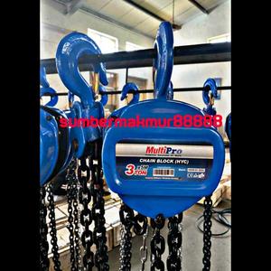 Jual Chain Block (HYC) takel chain hoist 3 ton x 5 meter MULTIPRO Best ...