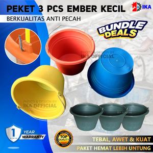 Jual PAKET 3 PCS EMBER TERMURAH ! Ember cor hijau / ember murah / ember ...