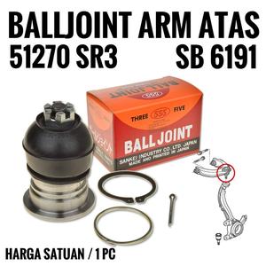 Jual Ball Joint Balljoint Upper Arm Sayap Atas Honda Grand Civic Genio ...