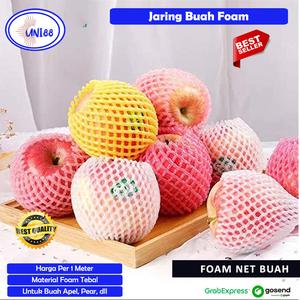 Jual Ay0! Jaring Foam Net Buah Busa Pembungkus Apel Jeruk Pear Pir ...