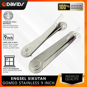 Jual ad5! Engsel Salon Penahan Jendela Ensel Cendela Wayang Stainless ...