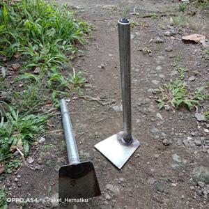 Jual Cangkul Mini Gagang Pipa Ukuran 30 cm / Cangkul Taman Mini ...