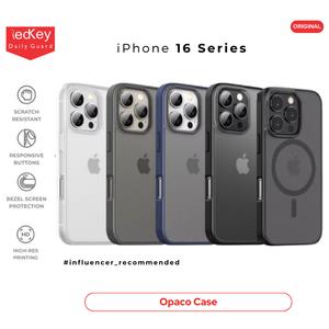 Promo Redkey Case iPhone 16 Pro Max 16 Plus Acrylic Matte vision with ...