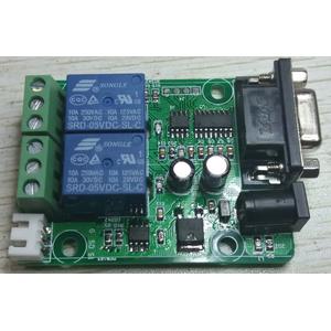Jual 2-way Relay Output Switch Input Signal Acquisition Module RS232 ...