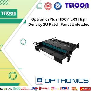 Jual OptronicsPlus HDCi LX3 High Density 1U Patch Panel Unloaded (OPPLX3-XX-XX-UL) - Jakarta ...