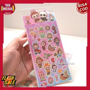 Jual YG4 STIKER LABUBU ALB 1 LEMBAR STIKER UNIK LABUBU LUCU STICKER ...