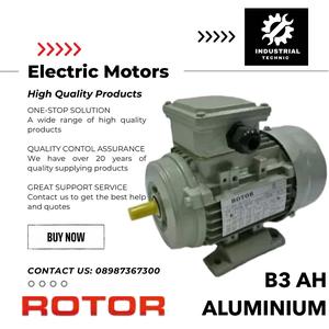 Jual DINAMO ELECTRIC MOTOR ROTOR AH 2P 802-2 1.1KW/1.5HP 3PHASE 220/380V B3/ DINAMO MEREK ROTOR ...