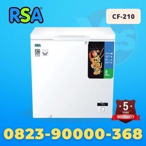 Jual CHEST FREEZER BOX RSA CF-210 FREEZER BOX 200 LITER GARANSI RESMI ...