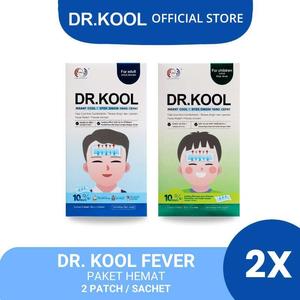 Promo DR.KOOL Fever adult & Children - Plester penurun panas anak ...