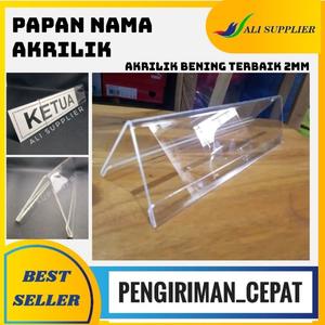 Jual ad5! Acrylic Meja Panitia / Acrylic Meja perpustakaan / Akrilik ...