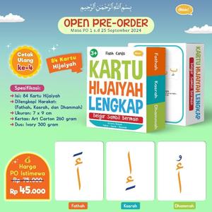 Jual TOP AHLAN KARTU HIJAIYAH LENGKAP FLASH CARD HIJAIYAH KARTU ...