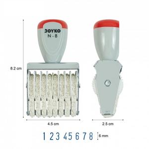 Jual Ay0! Stempel Angka/Nomor 8 Digit Kenko, 8 Band Number Stamp - Kab ...