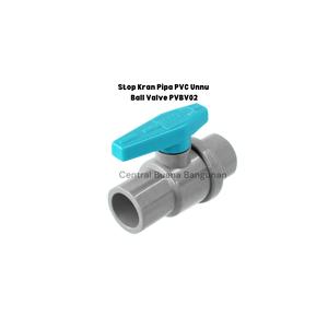 Jual Stop Kran Pipa PVC Ball Valve PVBV02 Unnu - 1 1/4" - Jakarta ...