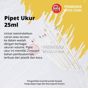 Jual Pipet Ukur kaca 10ML Untuk memindahkan cairan alat lab | Alat ...