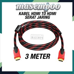 Jual Kabel Hdmi to HDMI 1.5 meter 3 Meter 10 Meter Laptop ke Tv / Tv ke ...