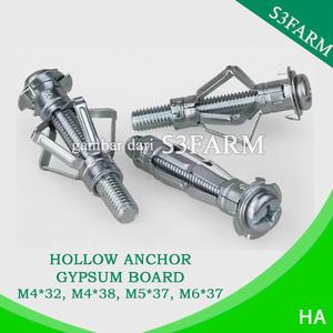 Promo Jack Nut Rivet Plat Metal Mur Baut Drat Sekrup Fisher Skrup ...