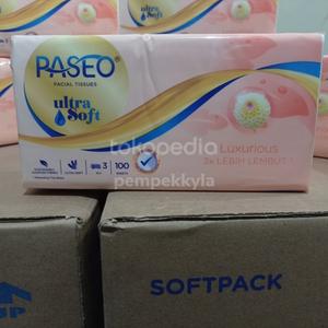 Jual Paseo ultra soft 100 sheets 3ply 1 karton isi 40 - Kota Pekanbaru ...