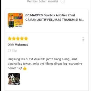 Jual aweT! Aditif oli matic gearbox additive GC Maxpro 75ml - Kota Bandung - susi susilawati1 ...