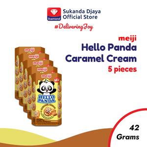 Promo Meiji Hello Panda Biskuit Caramel Snack 42 Gr [ISI 5 PCS ...