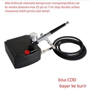 Jual - aqua Alat Airbrush otomatis kompressor menyemprotkan cat ke ...