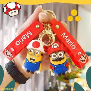 Promo KYCmni Keychain Minion x Super Mario Bros Gantungan Kunci Minion ...