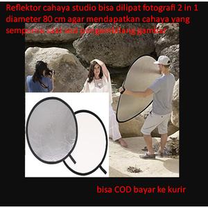 Jual - aqua Reflektor cahaya studio bisa dilipat fotografi 2 in 1 ...
