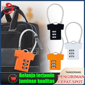 Jual Gembok Pin Kode/Gembok Kait Koper/Tas Hias 3 Digit Model Baju ...