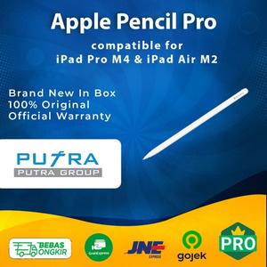 Jual Ptc Apple Pencil Pro 2024 For Ipad Pro M4 & Ipad Air M2 Air 6 11" Inch 13" Inch - Kota ...