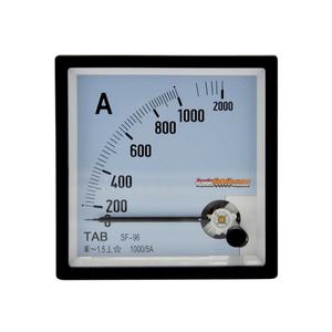 Jual Ampere Meter Analog AC 1000 / 5 A Via CT 96 x 96 | 96x96 TAB ...