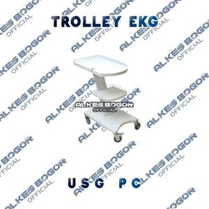 Jual 4WET Trolley Usg | Troli Ecg Medical Rumah Sakit | Trolly Ekg Besi ...