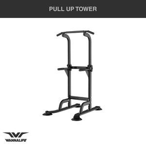 Jual Pull Up Tower | Fitness Pullup Power Rack Horizontal Bar Home Gym ...