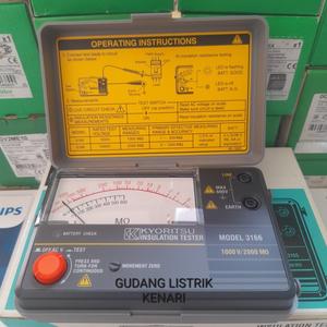 Jual Insulation Tester KYORITSU 3166 1000V ORIGINAL - Kota Surabaya ...