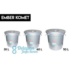 Jual Ay0! Ember 40 Liter| Ember Plastik Tutup dengan Handle (GOJEK ...
